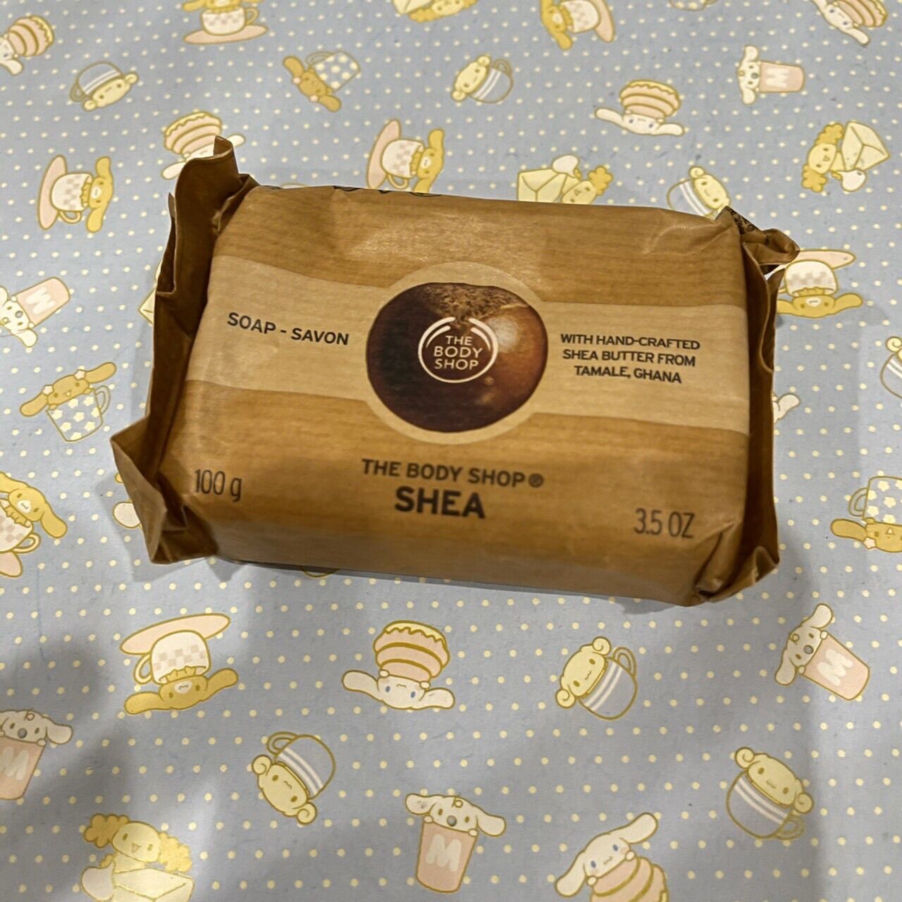 The body shop soap shea เดอะ บอดี้ ชอป โซป สบู่ | Lazada.co.th