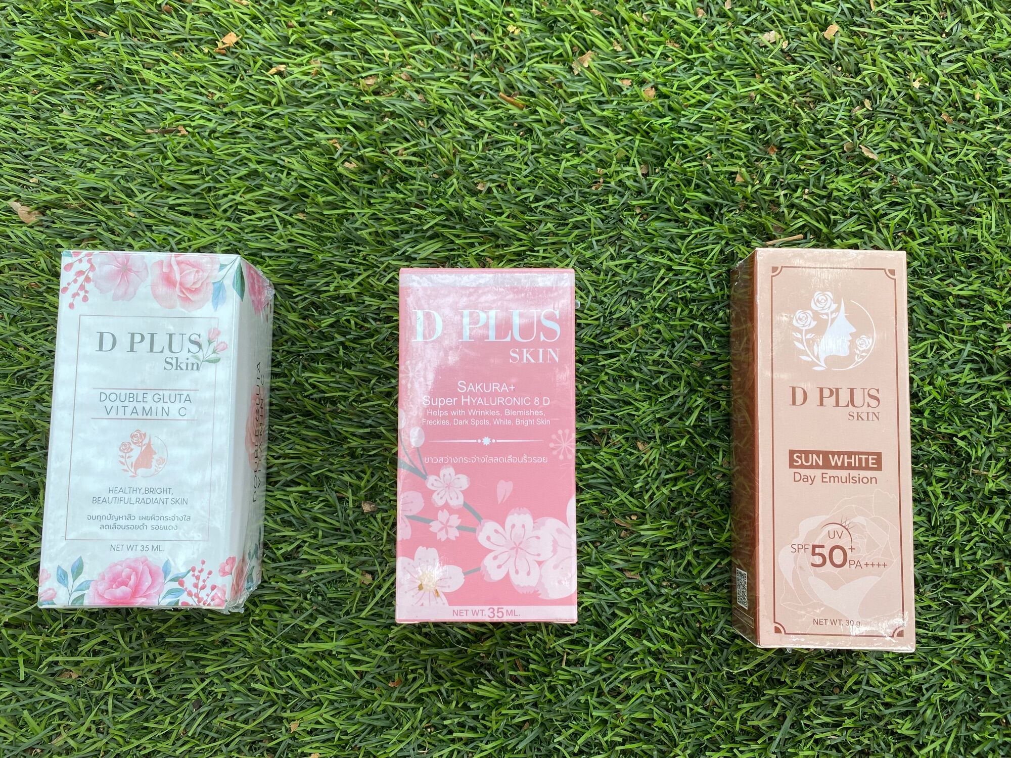 D Plus Skin -White Complete Set ตัวแทนบริษัทสินค้าแท้100 ส่งฟรีทั่วไทย ...