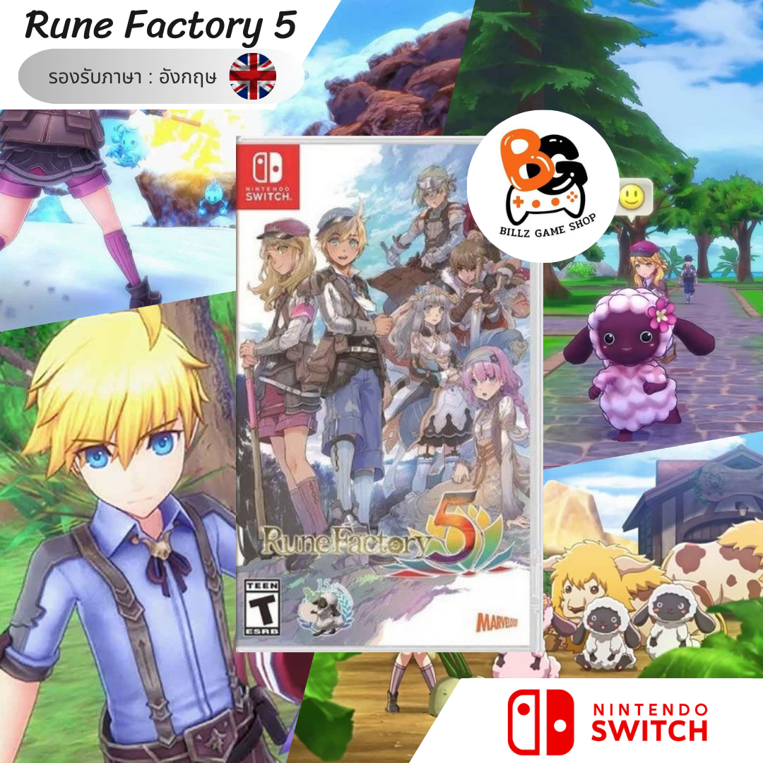 พร้อมส่ง NSW Rune Factory 5 - Billz Gameshop - ThaiPick