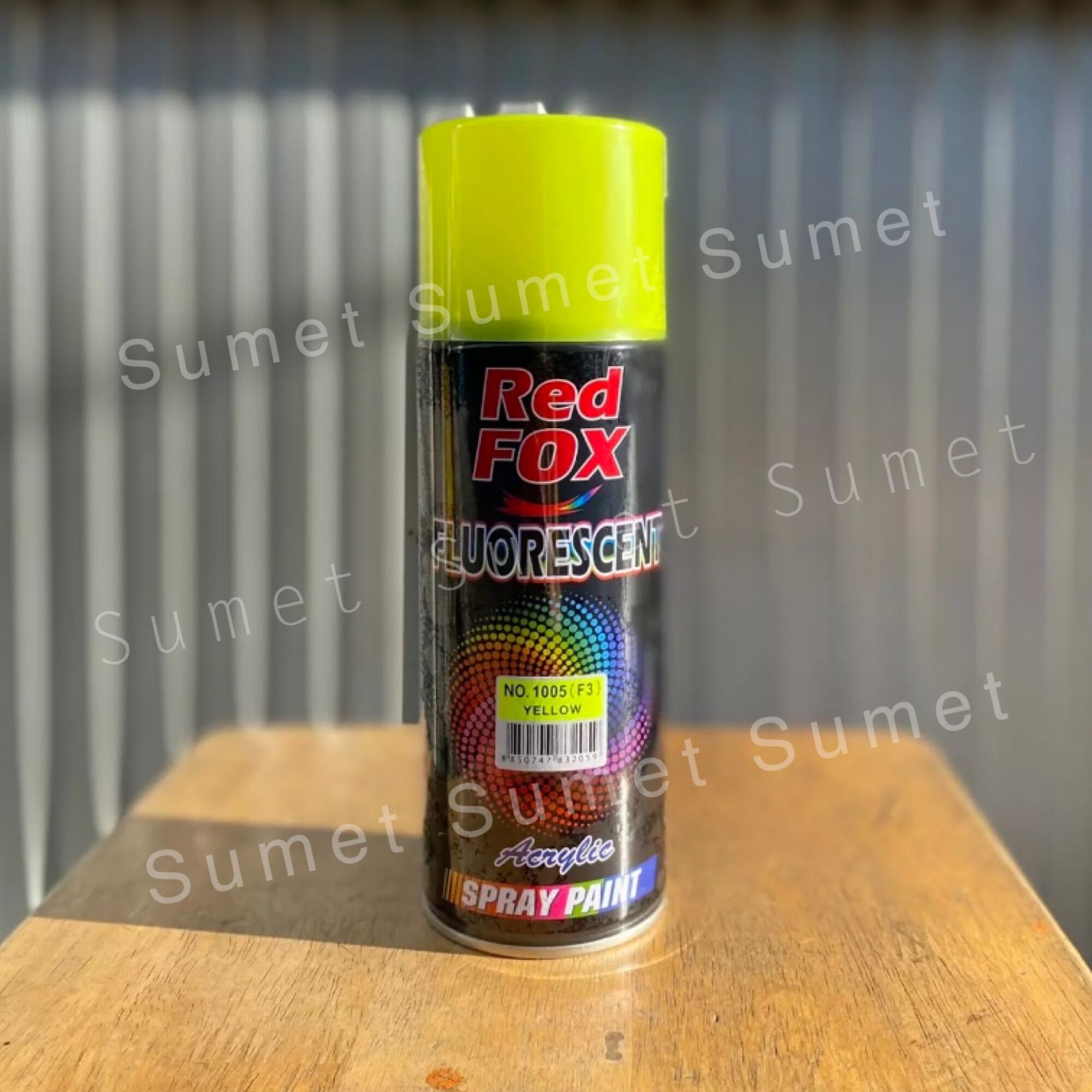 (ขายปลีก-ส่ง) สีสเปรย์สะท้อนแสงเรดฟอกซ์ Red FOX FLUORESCENT Spray paint ...