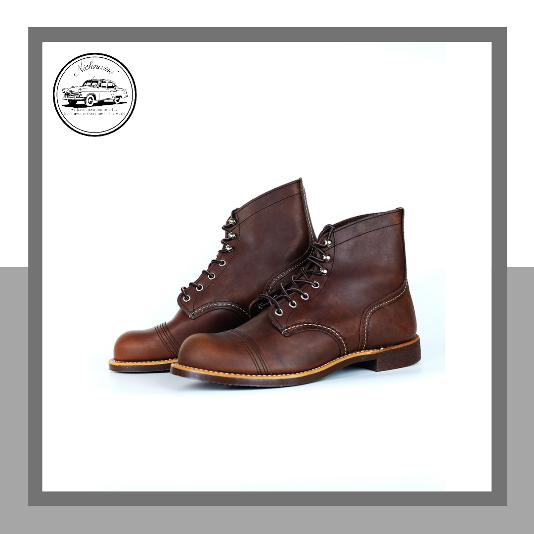 รองเท้าหนัง RED WING IRON RANGER 8111 AMBER HARNESS LEATHER - Nickname ...