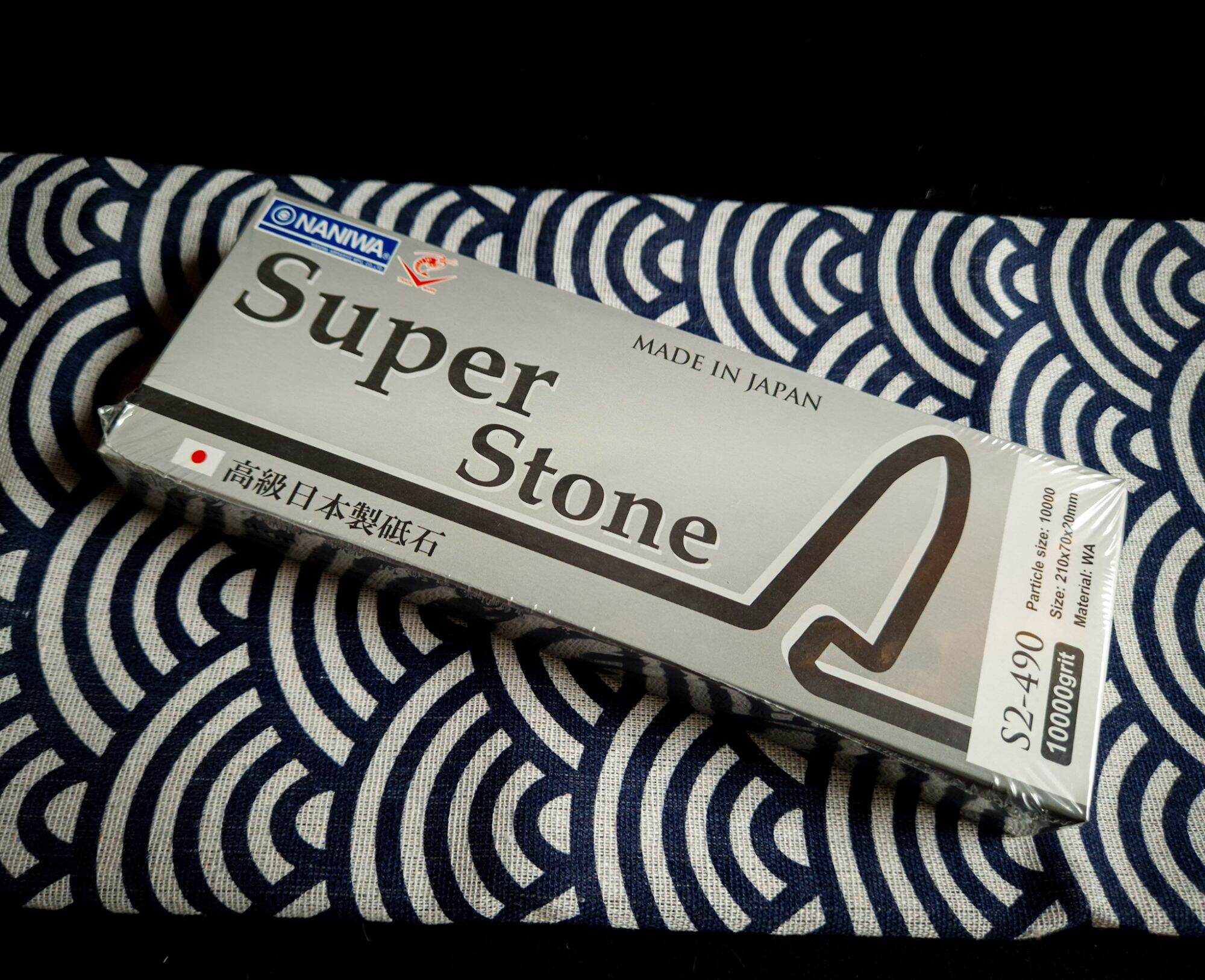 Naniwa Super Stone Grit 400 , 1000 , 3000 , 10000 , 12000 / หินลับมีด ...