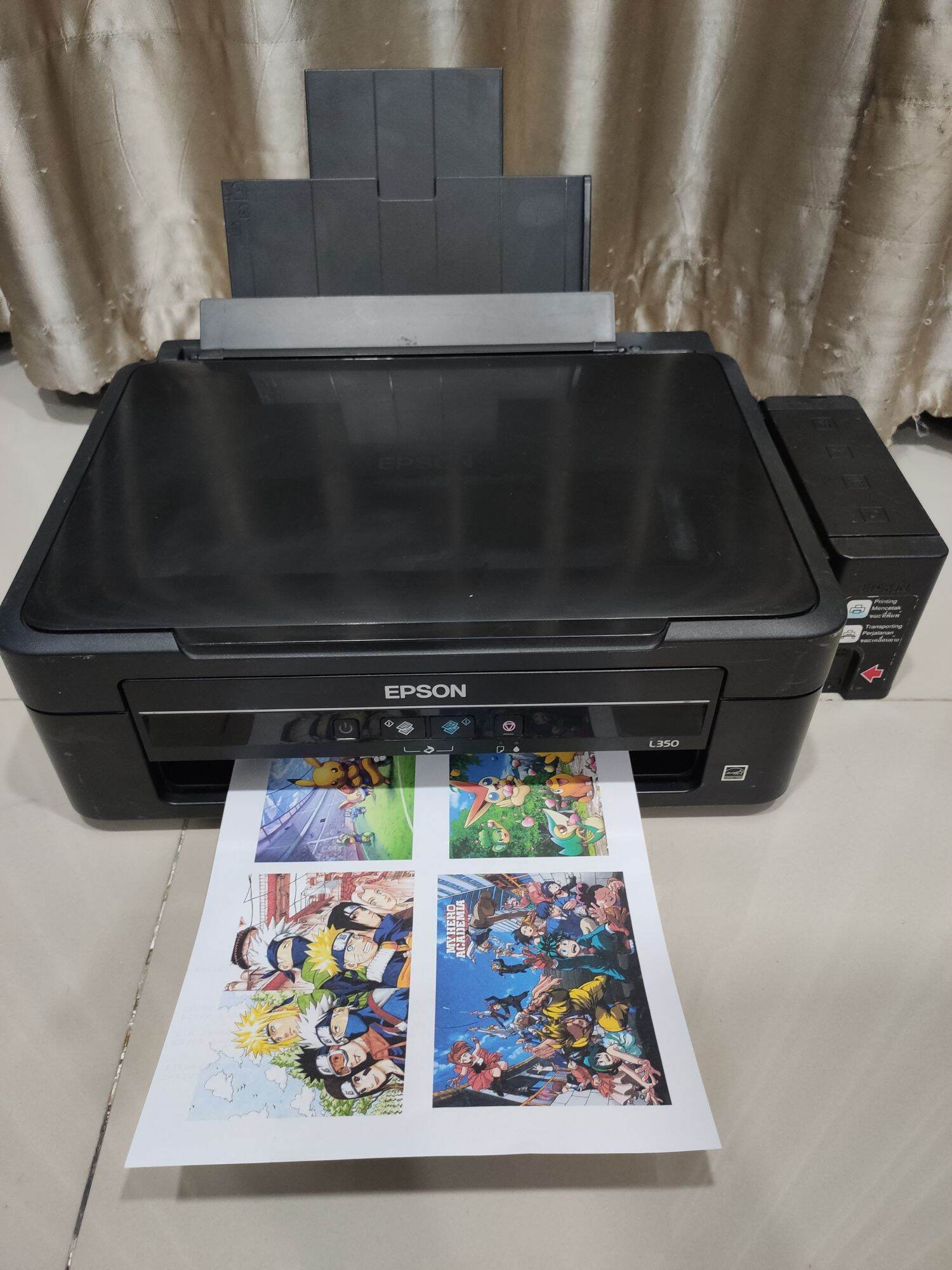 ((มือสอง))Epson l350 อิงค์เจ็ทสี ขาวดำ สแกน ถ่ายเอกสาร พร้อมใช้งาน ...