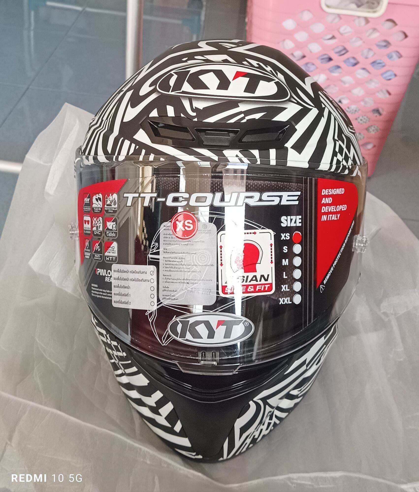 หมวกกันน็อค KYT รุ่น TT COURSE REPLICA ESA WINTER TEST 2020 - ร้านขาย ...