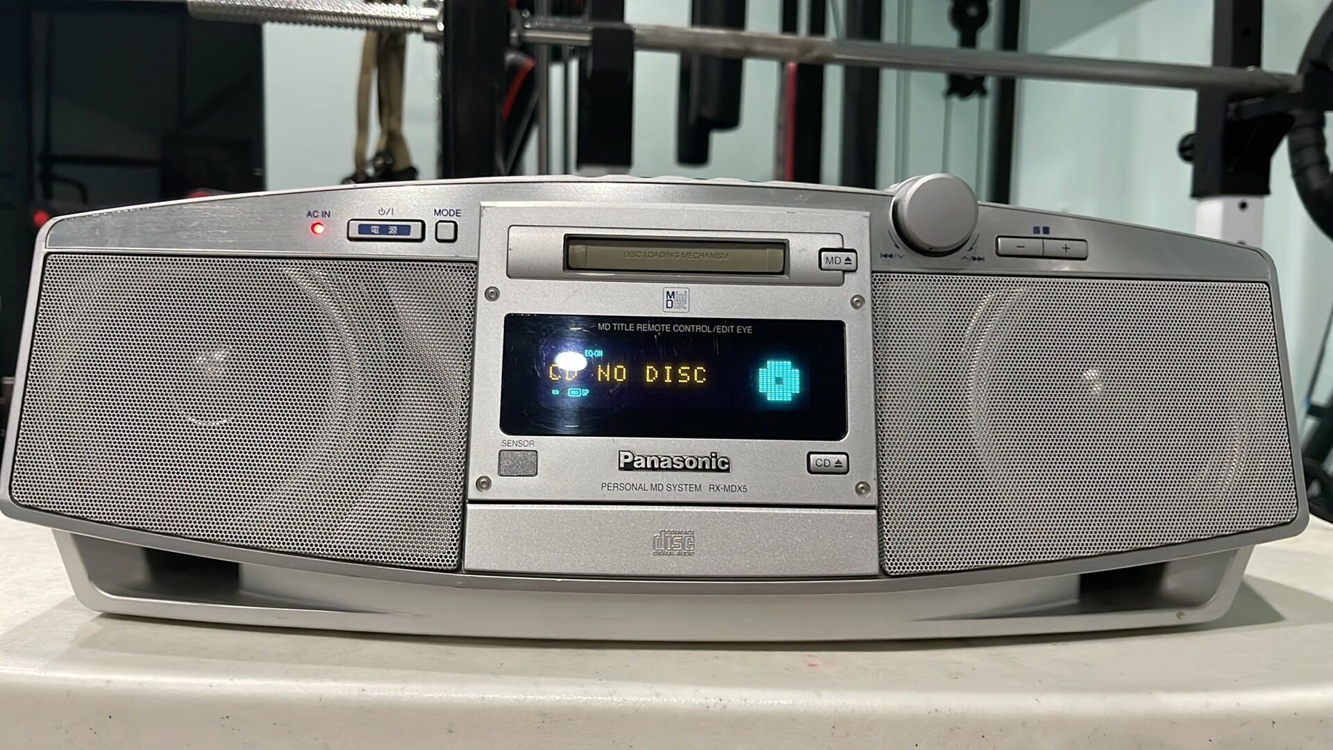 Md Player Panasonic Boombox RX-MDX5 - MD BY เป๋าตังค์ แรร์ไอเท็ม - ThaiPick