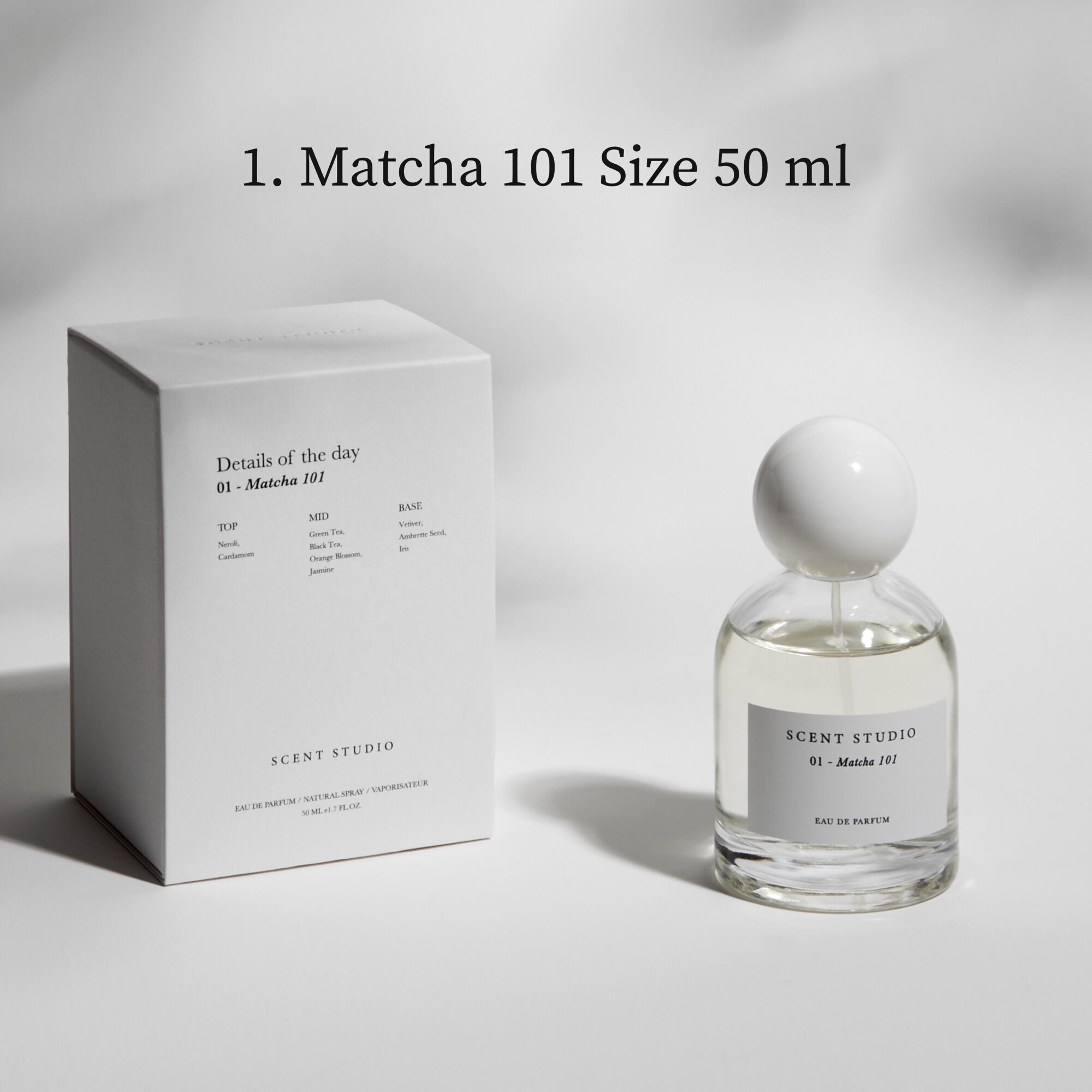 1. Matcha 101 (Eau De Parfum 50 ml + 5 ml) (Scent Studio) | Lazada.co.th