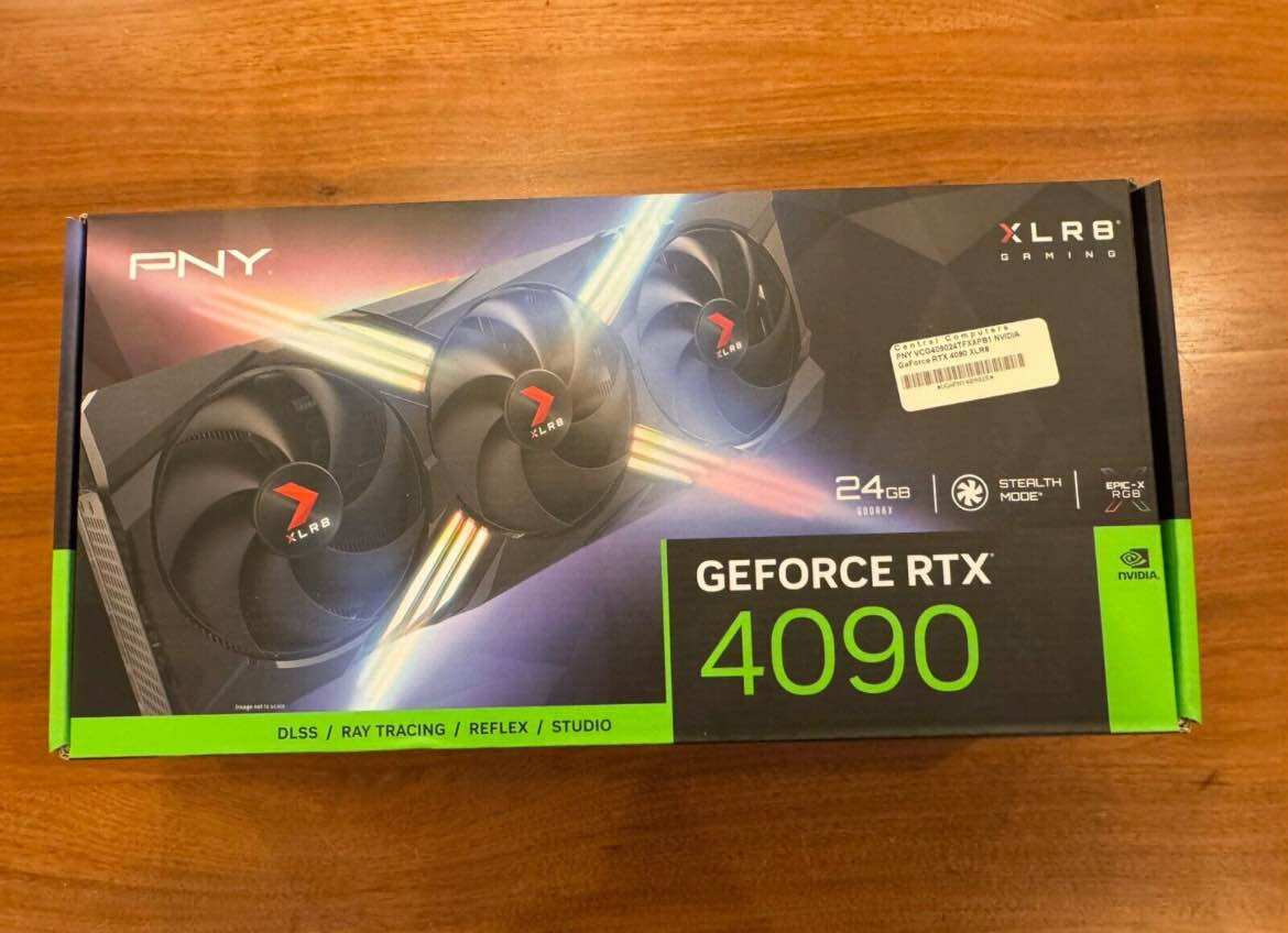 PNY GeForce RTX 4090 XLR8 Gaming VERTO EPIC-X RGB Triple Fan 24GB ...