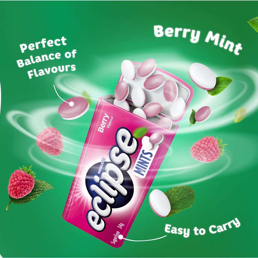 Eclipse Minty sugar free Candy 35g ลูกอมไม่มีน้ำตาล รสมิ้นต์ ลูกอมรสม ...