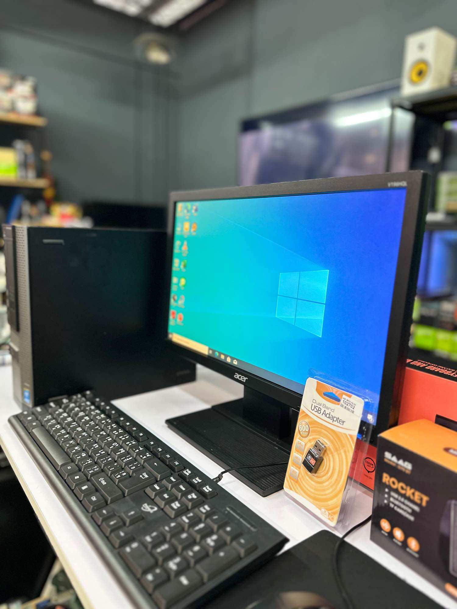 คอมพิวเตอร์ครบชุด i5-4000 ram8 HHD500 gb คอมพิวเตอร์มือสองราคาถูก พร้อม ...