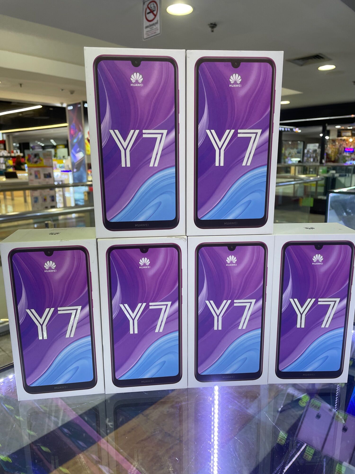 Huawei Y7 (2019)Ram4/64เครื่องใหม่เคลียสต้อกSimTrue (มีplay store ...