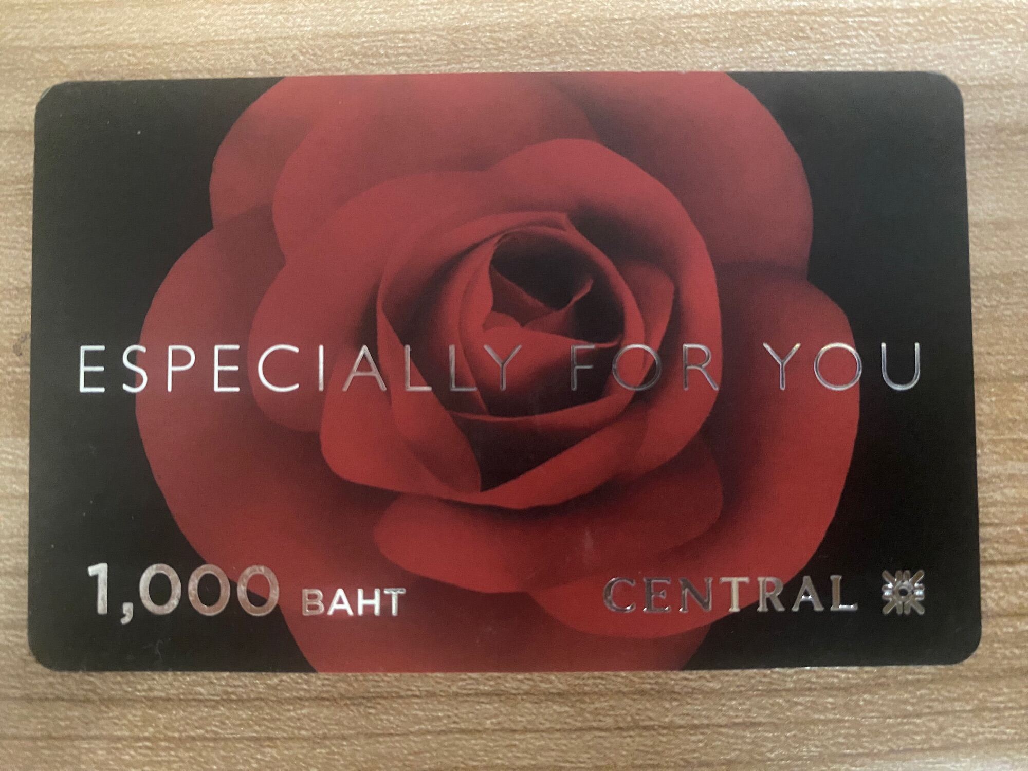 บัตรของขวัญ central gift card voucher มูลค่า 1000สินค้าพร้อมจัดส่ง ...