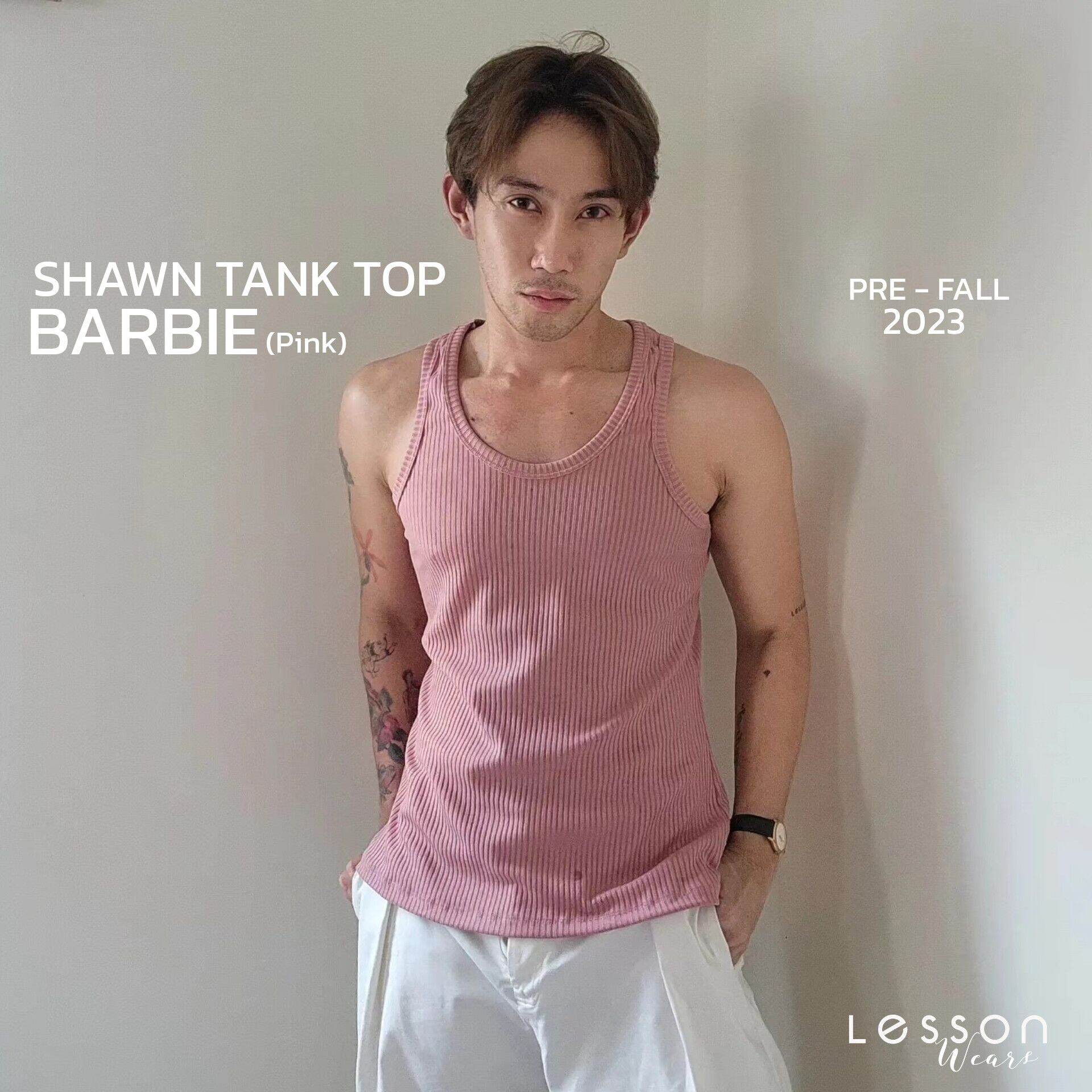 Shawn tank top - เสื้อกล้าม รุ่นชอน ทรงตรง 2 สี | Lazada.co.th