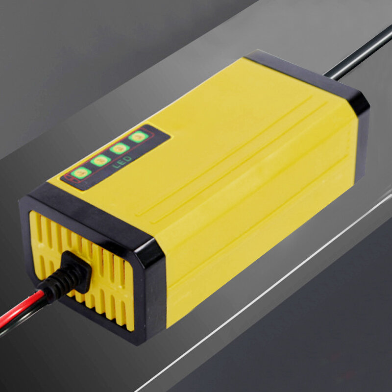 ที่ชาร์จอัจฉริยะหน้าจอ LCD 2A 12V สำหรับรถจักรยานยนต์รถยนต์แบตเตอรี่ ...