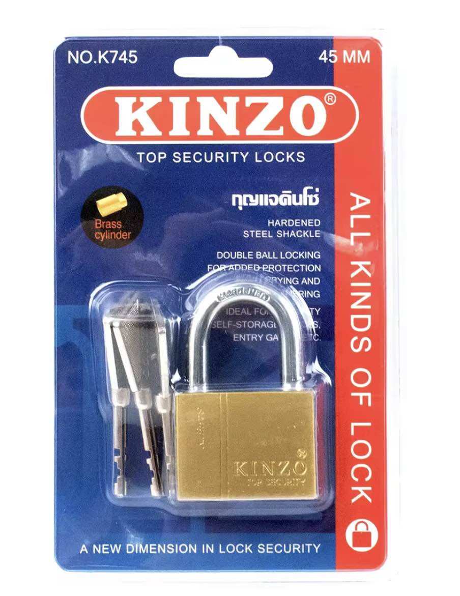 กุญเเจ Kinzo สีทอง คอสั้น | Lazada.co.th