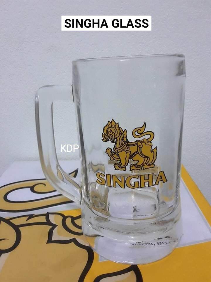 แก้วสิงห์ SINGHA Beer Glass แก้วเบียร์สิงห์ แก้วเบียร์ แก้วมัค แก้ว ...