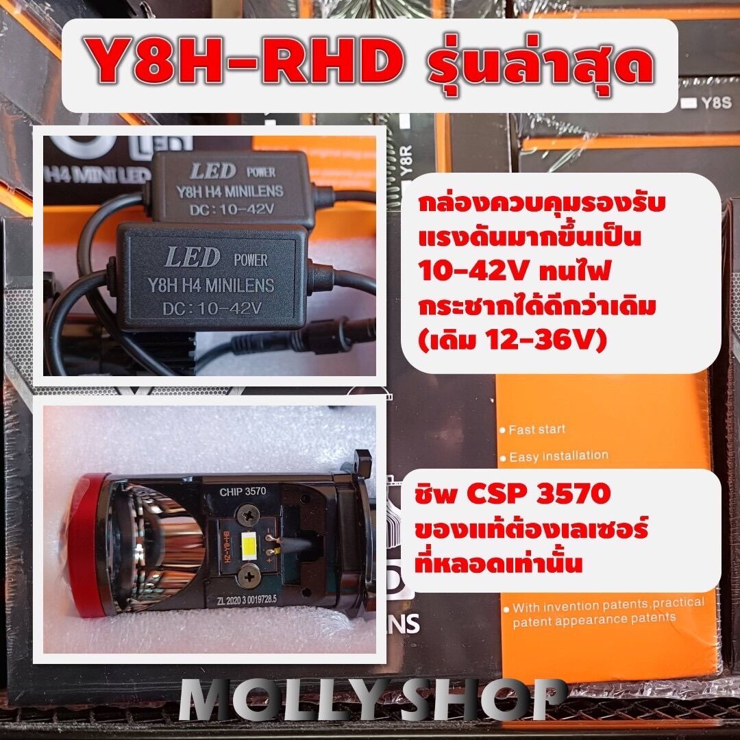 Y8H Y11W 2023ใหม่ล่าสุด ของแท้100Y8H รุ่น Top สุดของ Y8 Seriesไฟหน้า ...