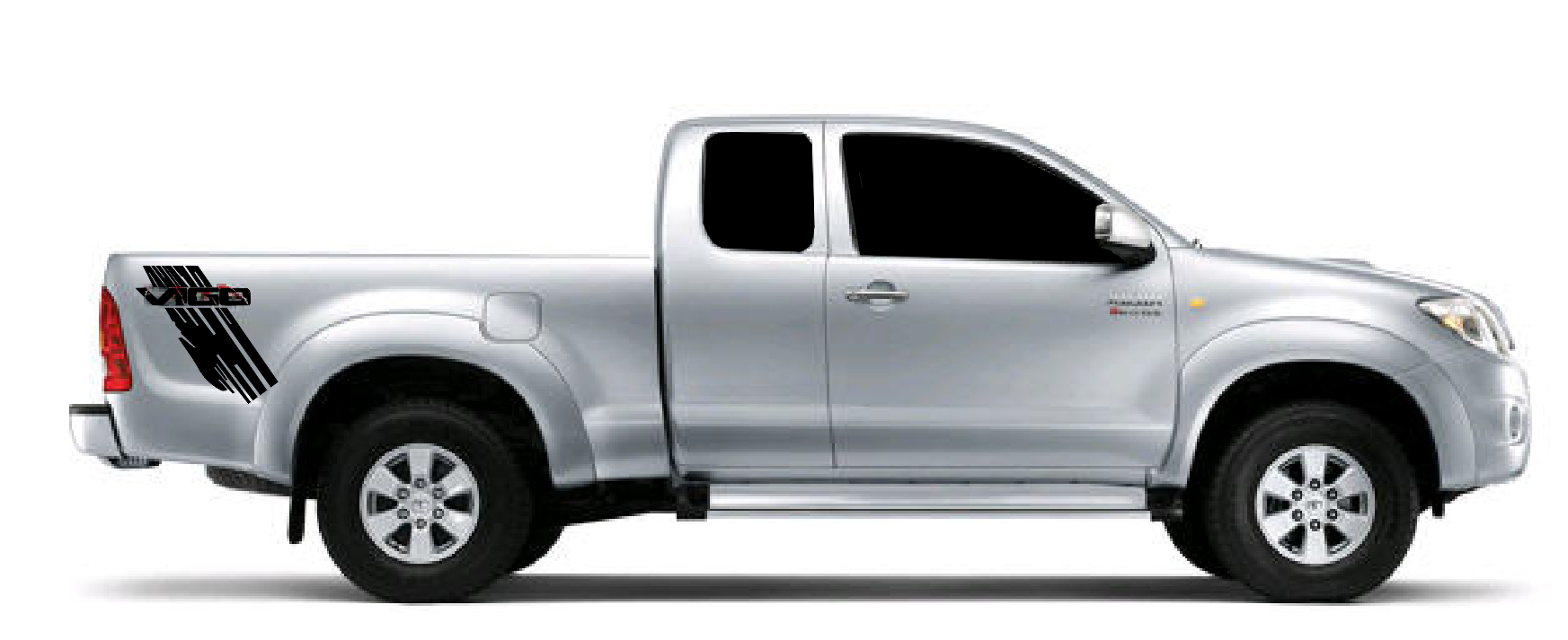 L-236 sticker Toyota vigo สติ๊กเกอร์วีโก้ สติ๊กเกอร์ข้างกระบะวีโก้ ...