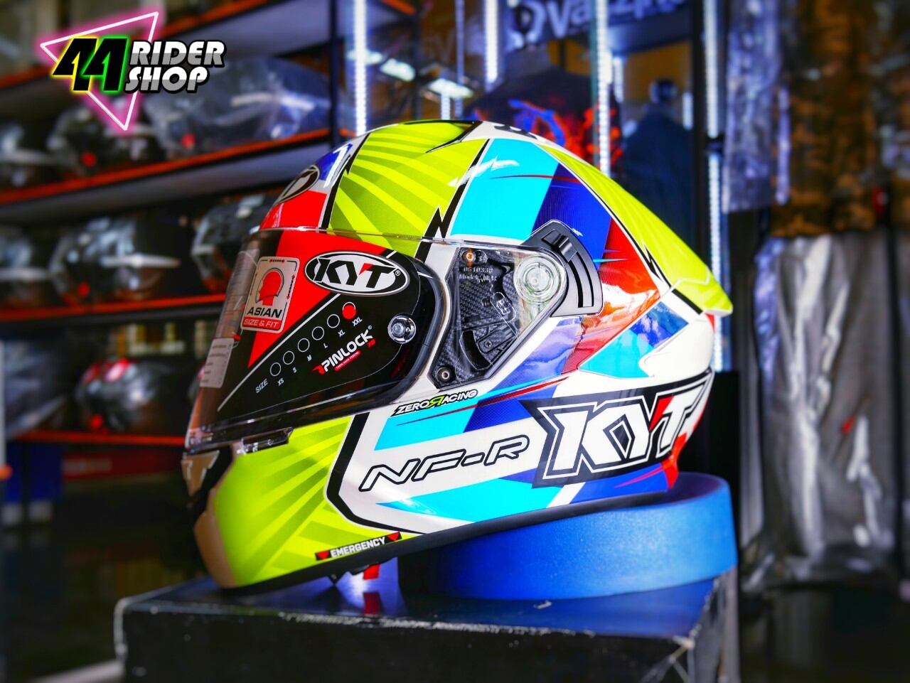 หมวก KYT รุ่น NFR ลาย XAVI FORES 2021 REPLICA MATT ORIGINAL | Lazada.co.th