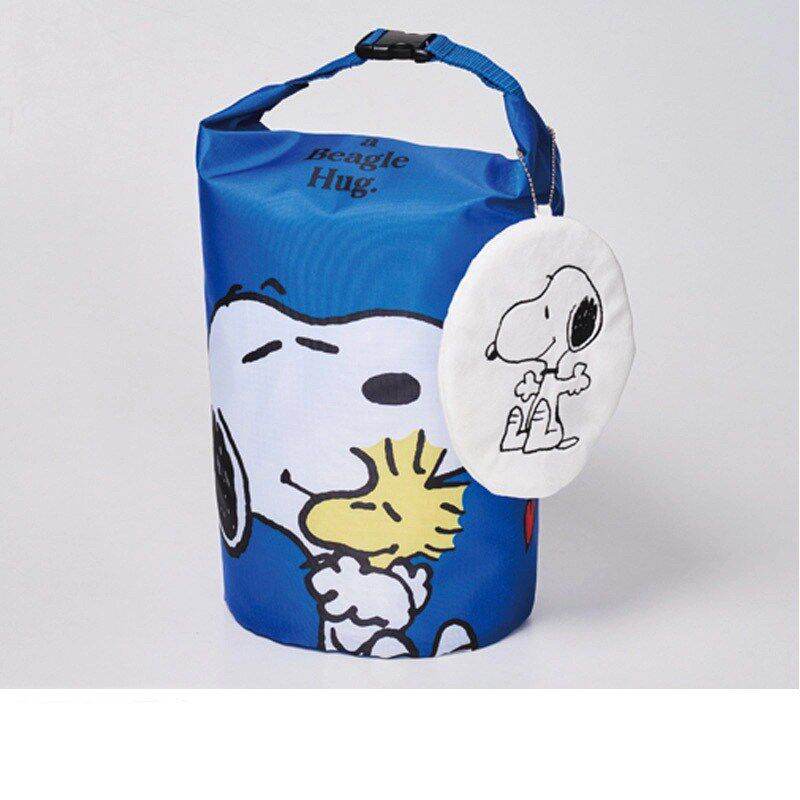 กระเป๋ากันน้ำลาย Snoopy วัสดุ PVC มีระบบล็อค RDL (Roll-down Lock ...