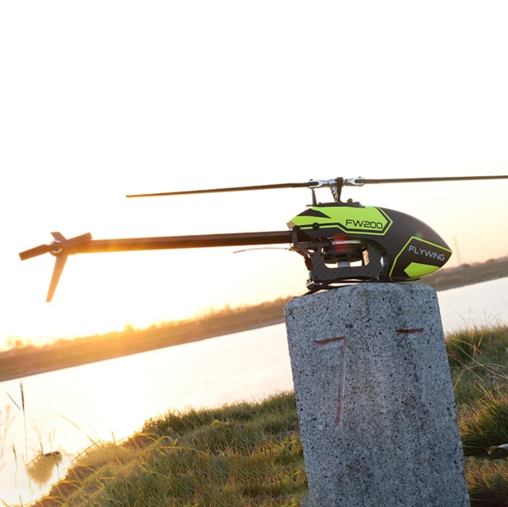 เฮลิคอปเตอร์ Flywing FW200 H1-V2 Flight Controller RTH GPS Hold RC ...