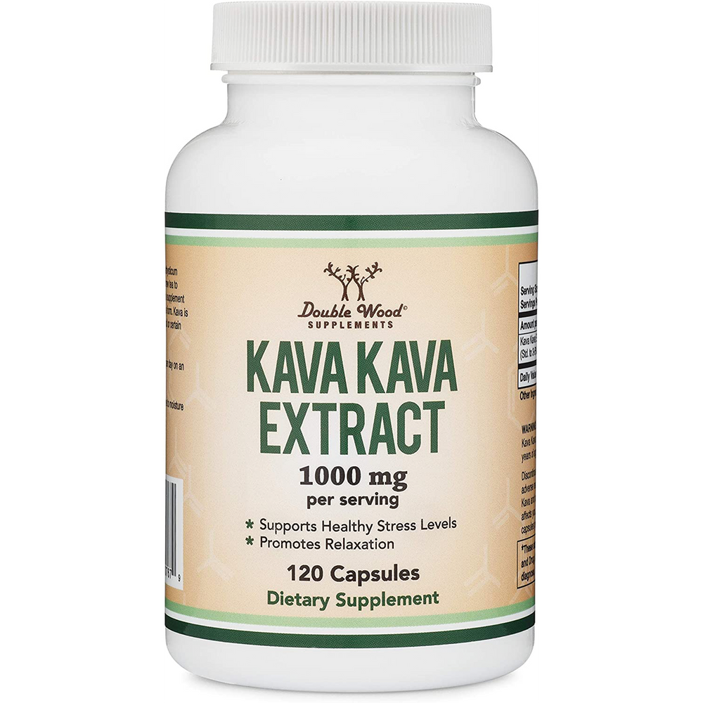 Kava Kava Capsules 1000mg per Serving 120 Count (High Purity Potent 3-5 ...