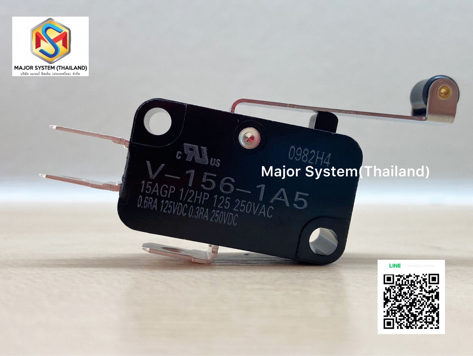 Omron V-156-1A5 Limit Switch ลิมิตสวิตช์ omron,ลิมิตสวิตช์ขนาดเล็ก ...