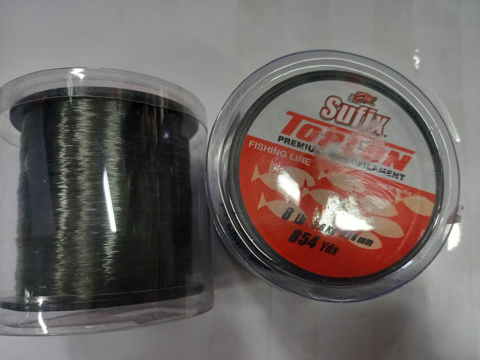 เอ็นซูฟิก Sufix Toplon สีDark Gark - bee fishing - ThaiPick