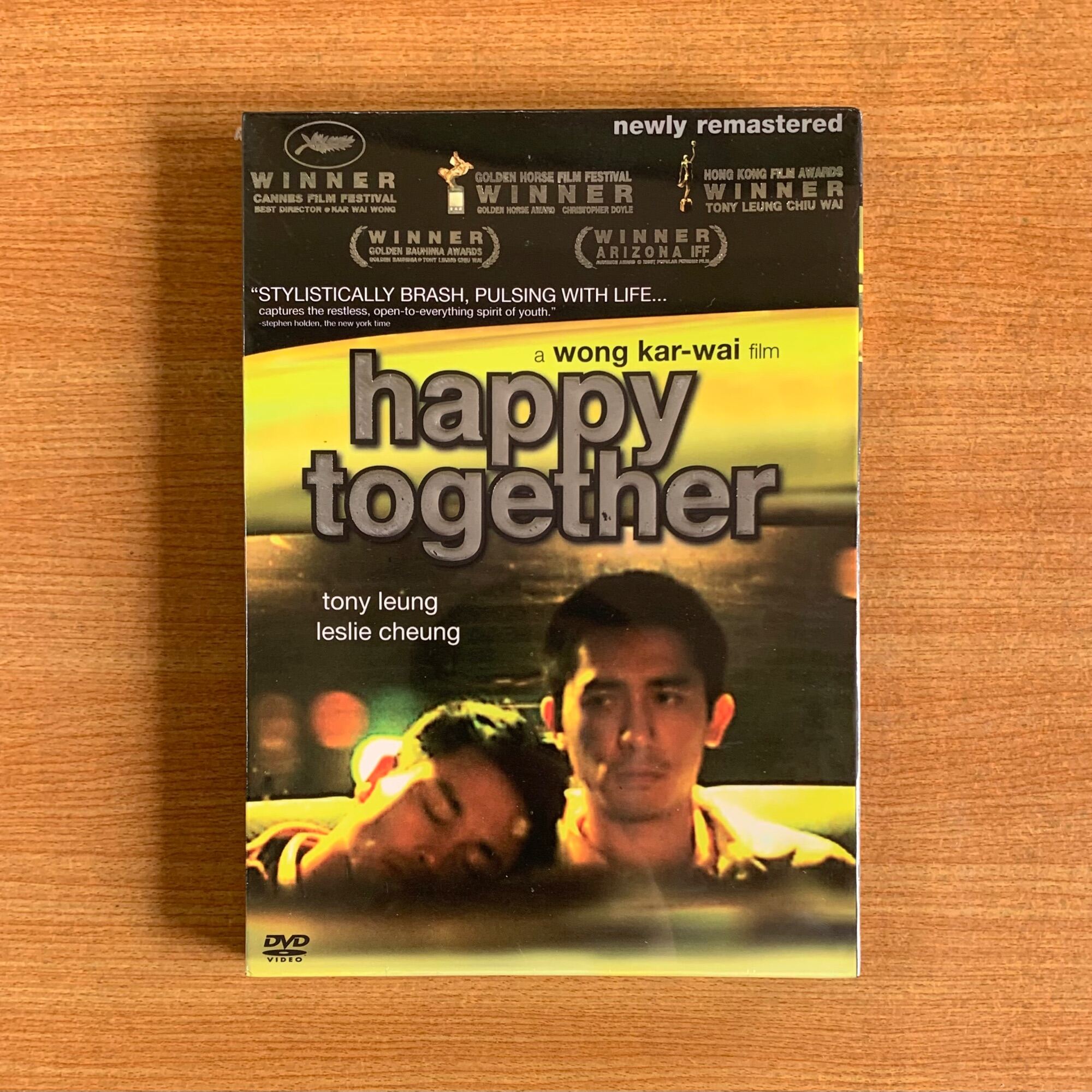 DVD : Happy Together (1997) โลกนี้รักใครไม่ได้นอกจากเขา [มือ 2 ปกสวม] Wong Kar-wai / Tony Leung ...
