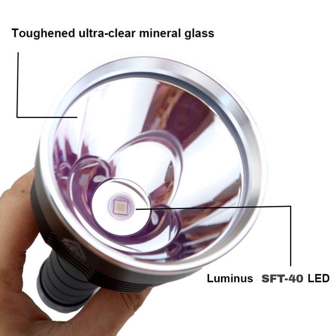 Jinheng JKK90 SFT40 LED 6500K 2300 Lumens 1400 Meters High Power Long ...