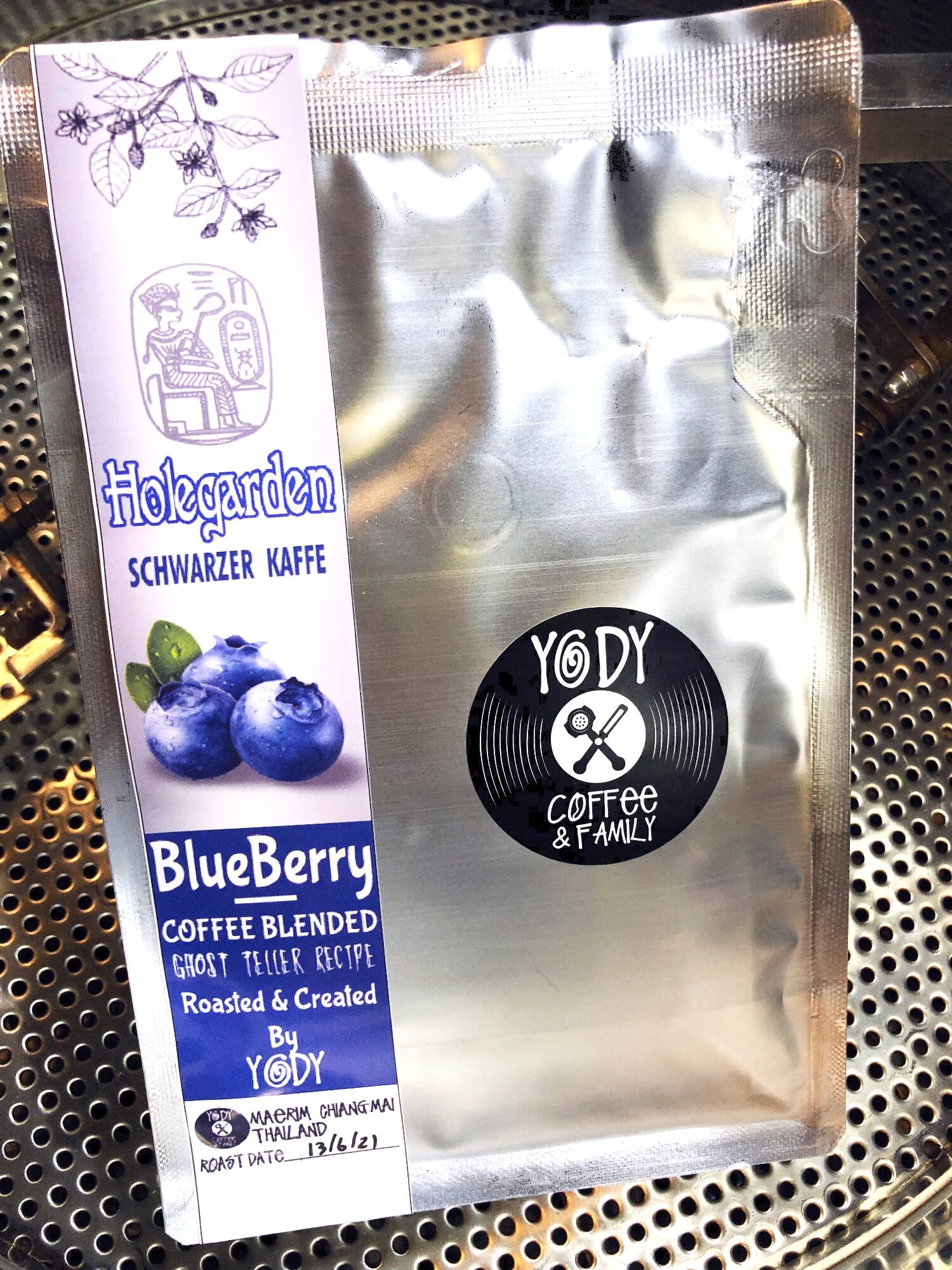 Blueberry Holegarden Coffee Blend Yody Coffee โฮล์กาเด้นคอฟฟี่เบลนด์ ...