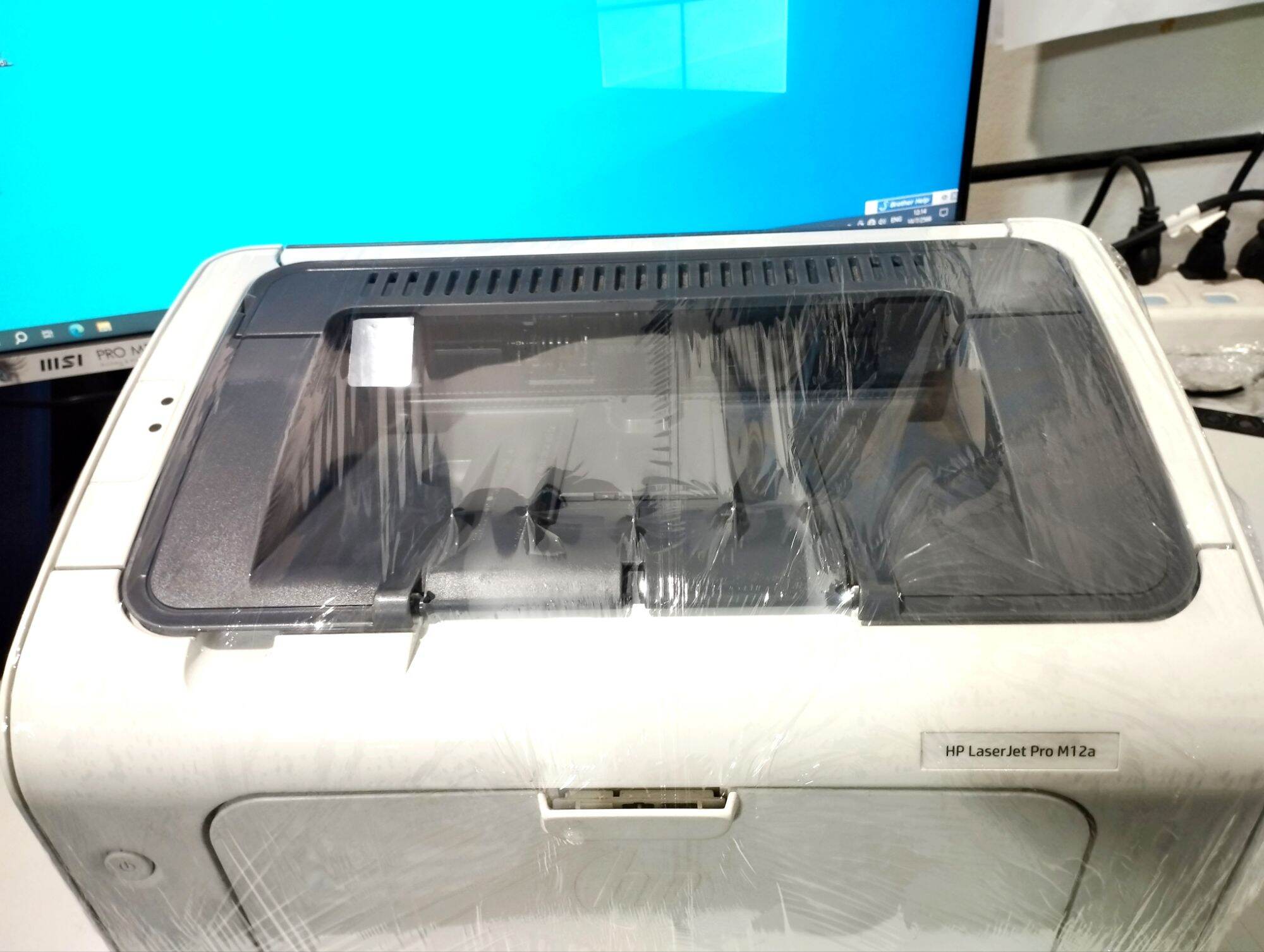 HP Laserjet Pro M12A เครื่องปริ้นเตอร์มือสองพร้อมใช้งานพร้อมโทนเนอร์ ...