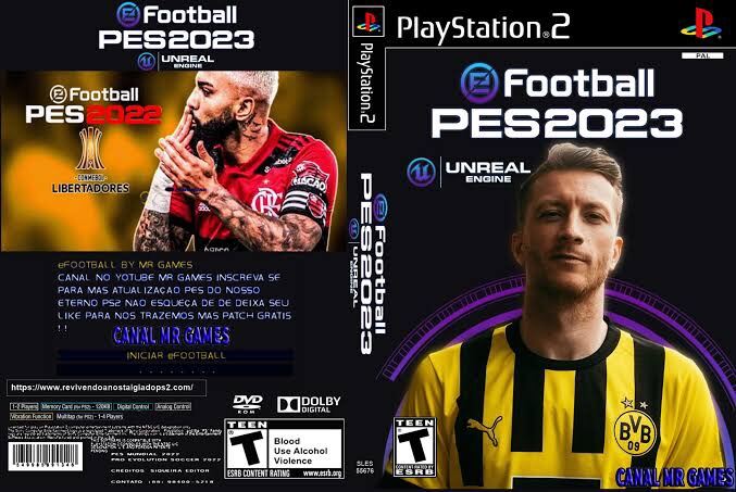 แผ่นเกมส์ PS2 E football 2023 อัพเดทล่าสุด PES 2023 EFOOTBALL ️ ...