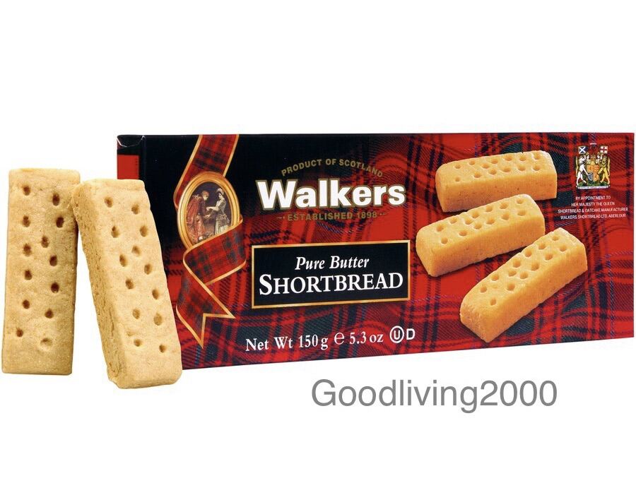 (Free shipping) Walkers Pure Butter Shortbread Fingers 150g วอล์คเกอร์ส ...