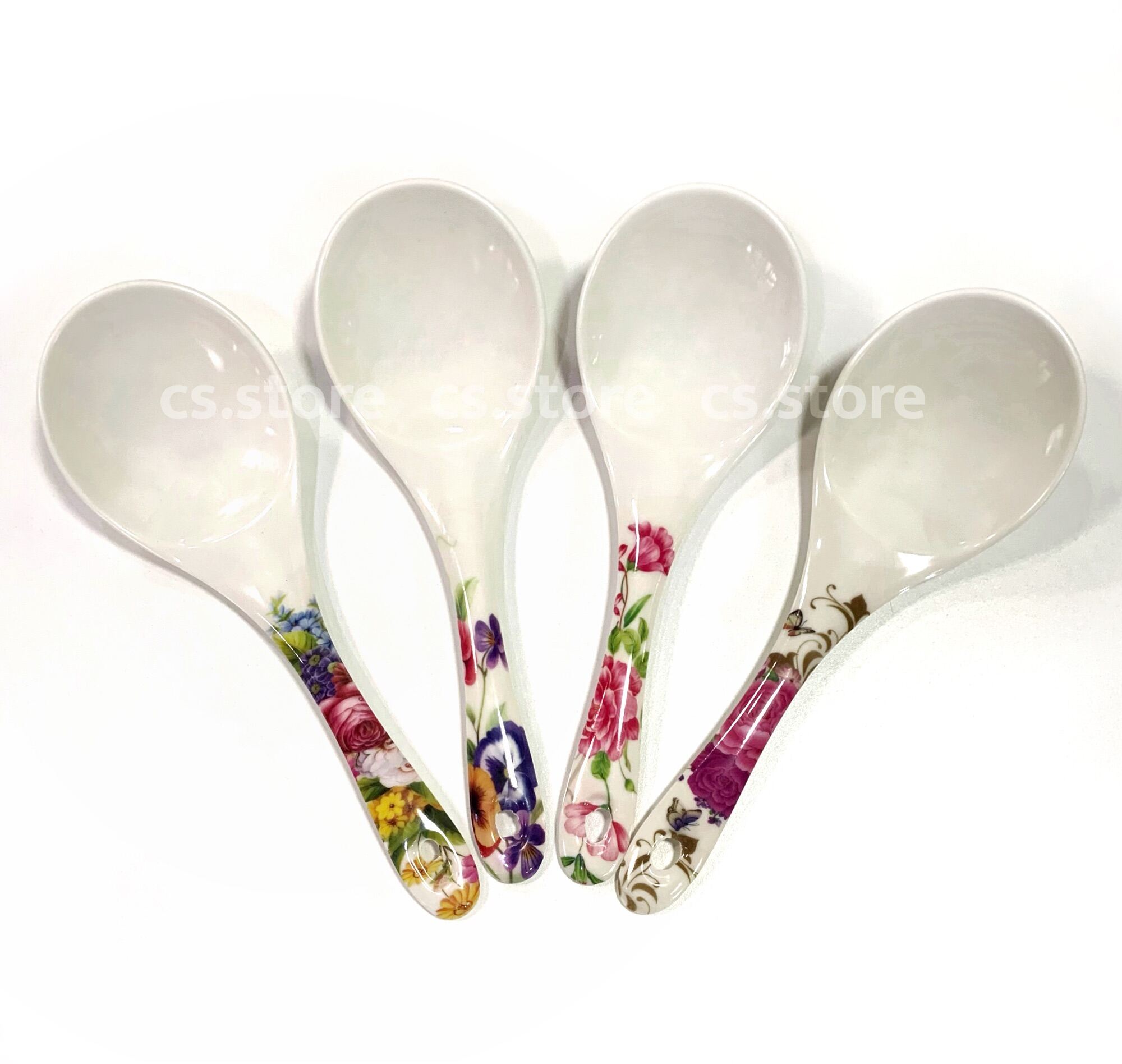 ทัพพี ทัพพีตักข้าว ทับพีเมลามีน ผลิตจากพลาสติกคุณภาพ ความยาว 23 cm | Lazada.co.th