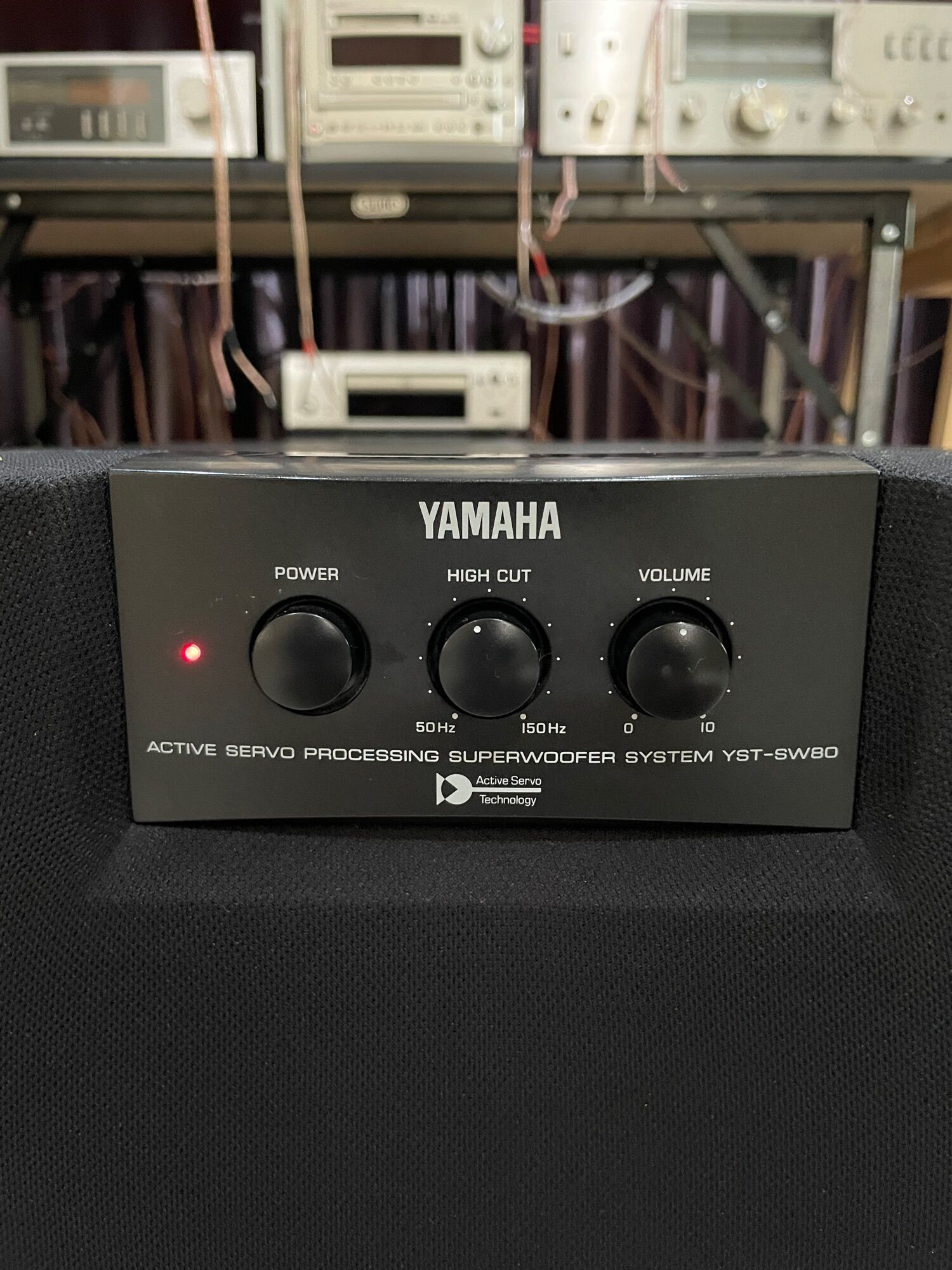 YAMAHA YST-SW80 60W. 8 นิ้ว Ac 100V.เครื่องเสียงญี่ปุ่น - VA audio ...