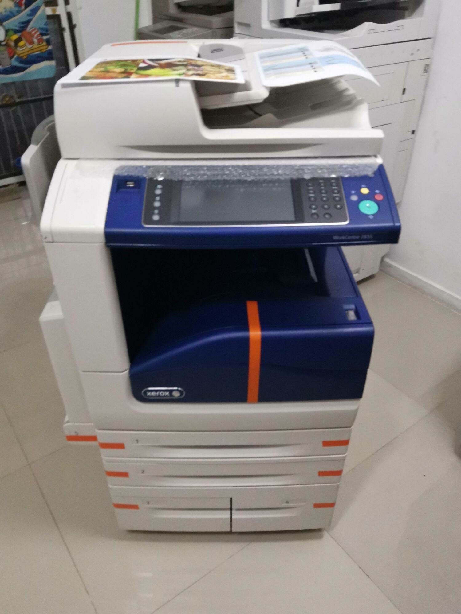 Xerox 7835เครื่อง ถ่ายเอกสารสี, Xerox WorkCentre 7835. เทคโนโลยีการ ...