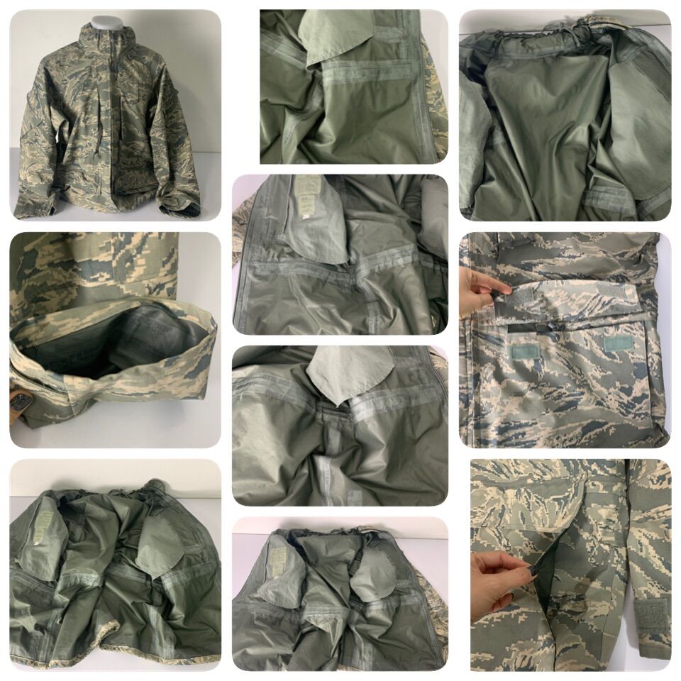 เสื้อแจ็คเก็ตมีฮู้ด,ของแท้ มือ2 , GORTEX, PARKA, AIR Force . ABU, Size ...