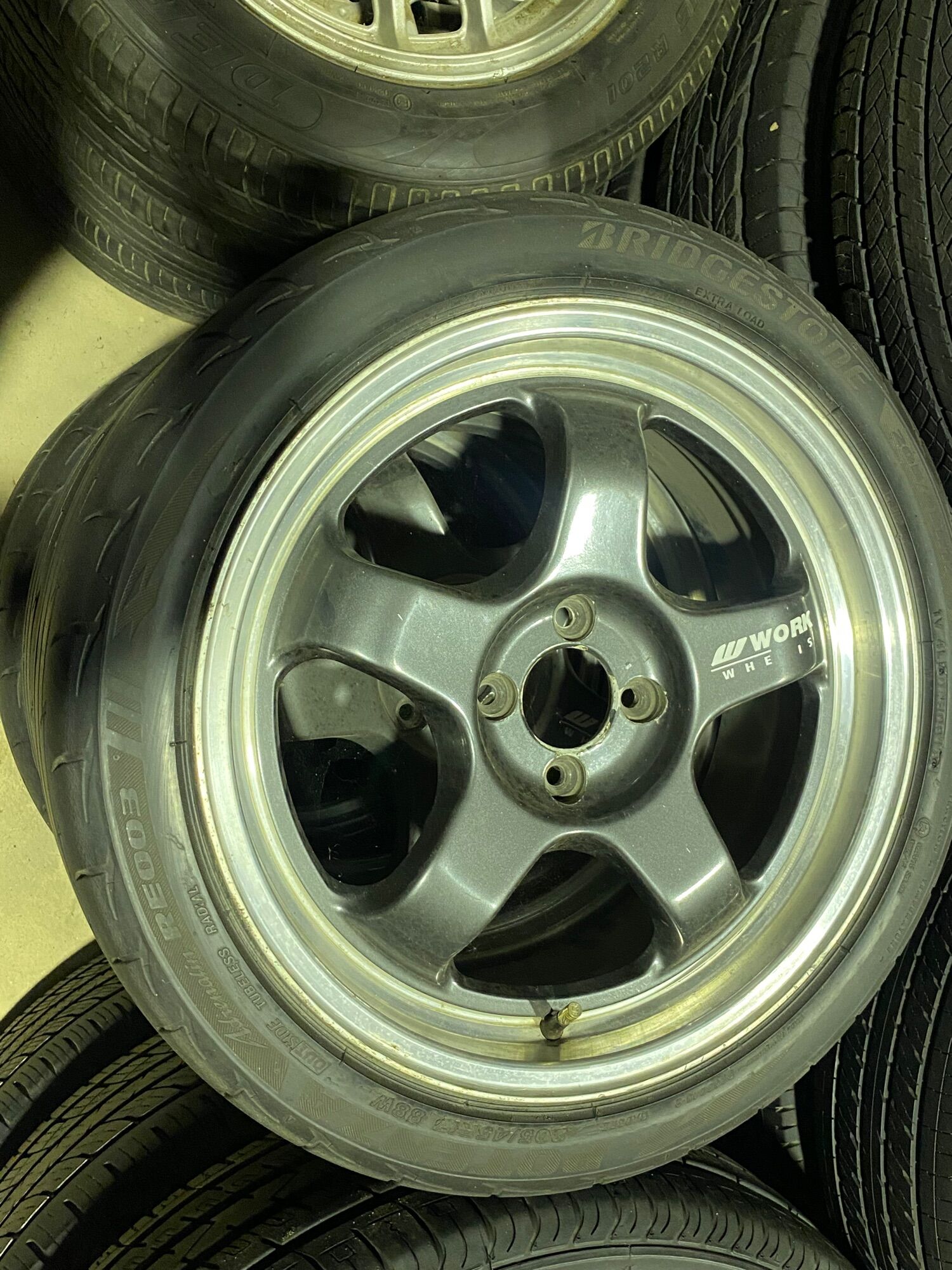 ล้อแม็กซ์เปล่า w work S1 ขอบ17 4รู100 #ราคาต่อวง #ขายยกชุด 4 วง ...