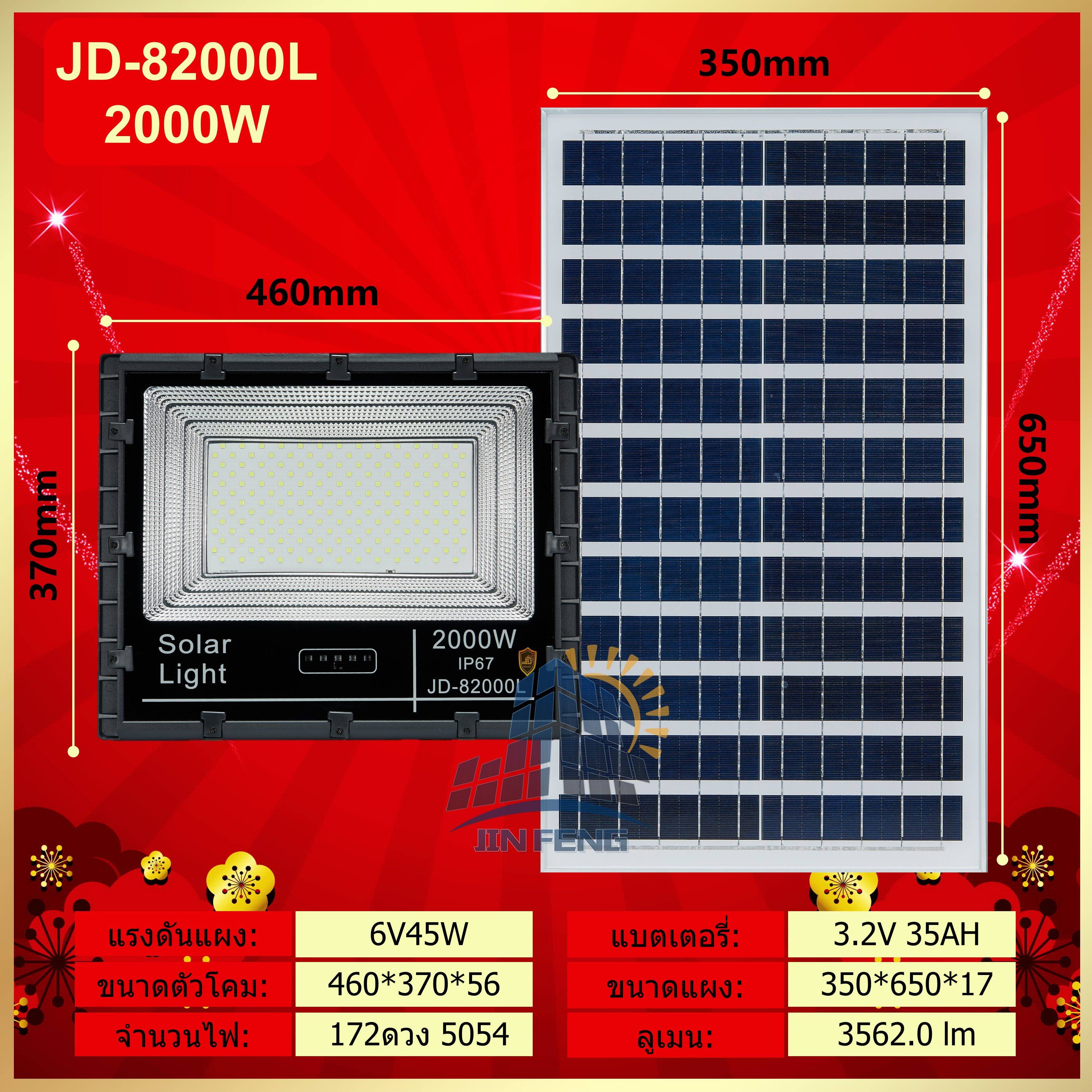 JD-8300L 300W JD SOLAR LIGHT LED รุ่นใหม่ JD-L ใช้พลังงานแสงอาทิตย์100% ...