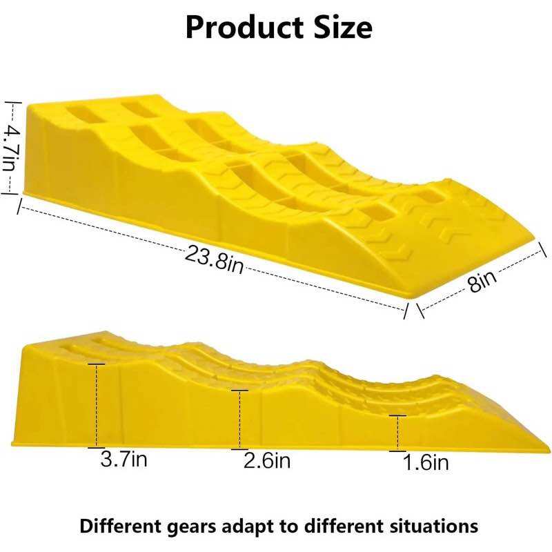 CAR RAMP 3 STEP หนุนล้อยกสูง รับได้ 4 ตัน ( 12 cm เพียง 680บ / คู่ ...