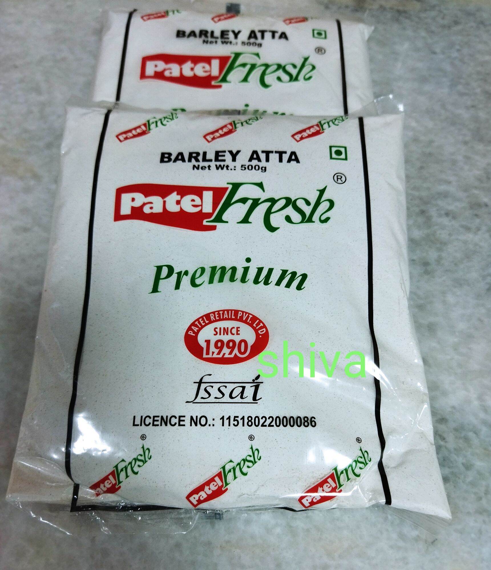 BARLEY ATTA JAW ATTA(แป้งข้าวบาร์เลย์) 500g - ศิวะ ช็อป - ThaiPick