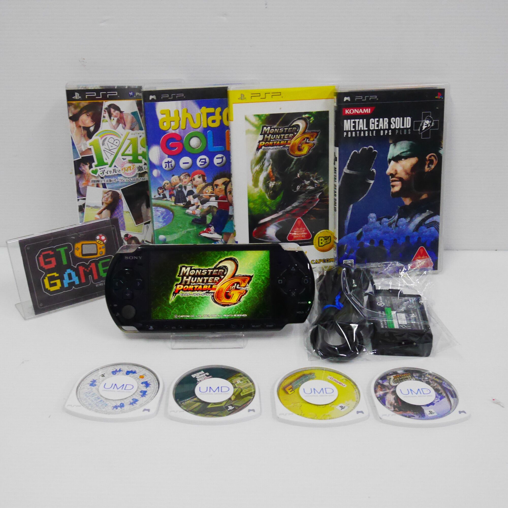 Sony PSP-3001 PB Black 90 JAPAN CFW 6.61 2GB. 40 Game - จีทีเกม - ThaiPick