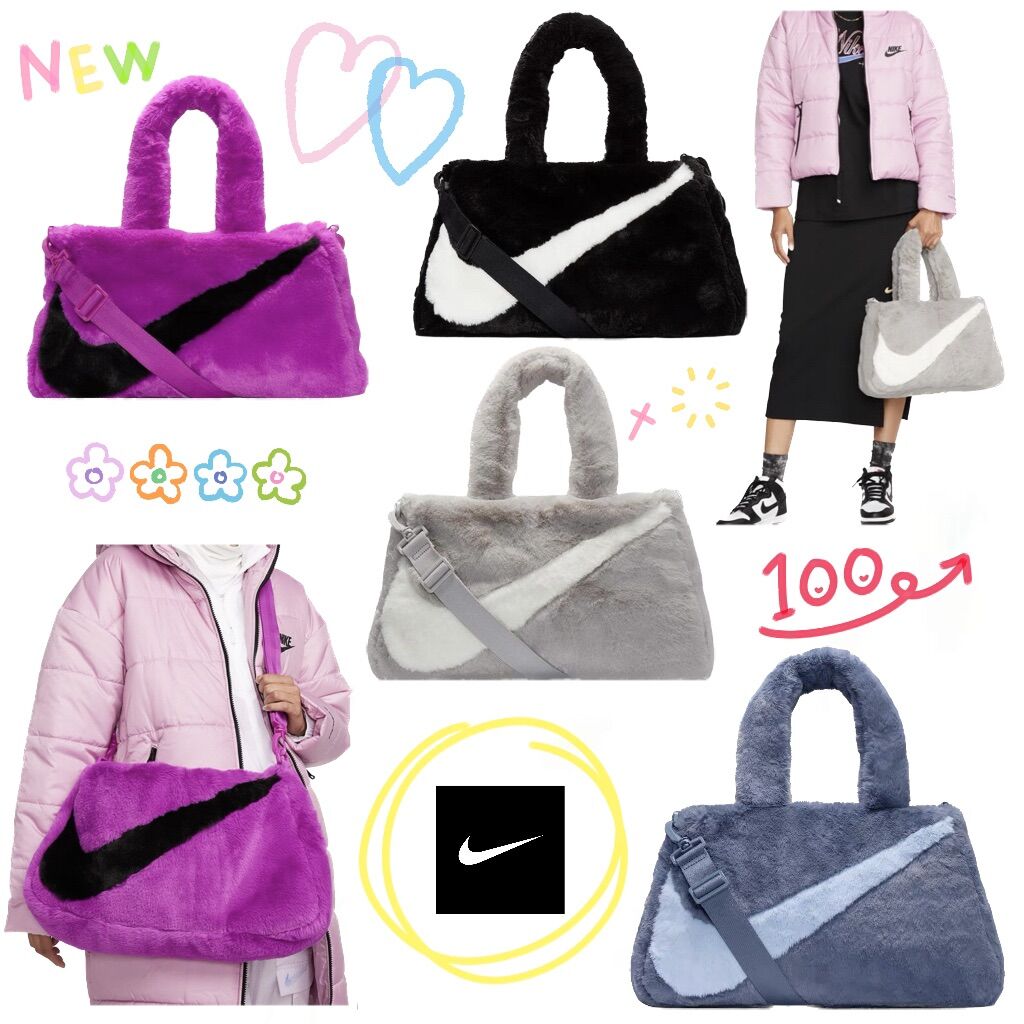 Pre-order ️ NIKE Faux Fur Tote Bag ของแท้ 100% | Lazada.co.th