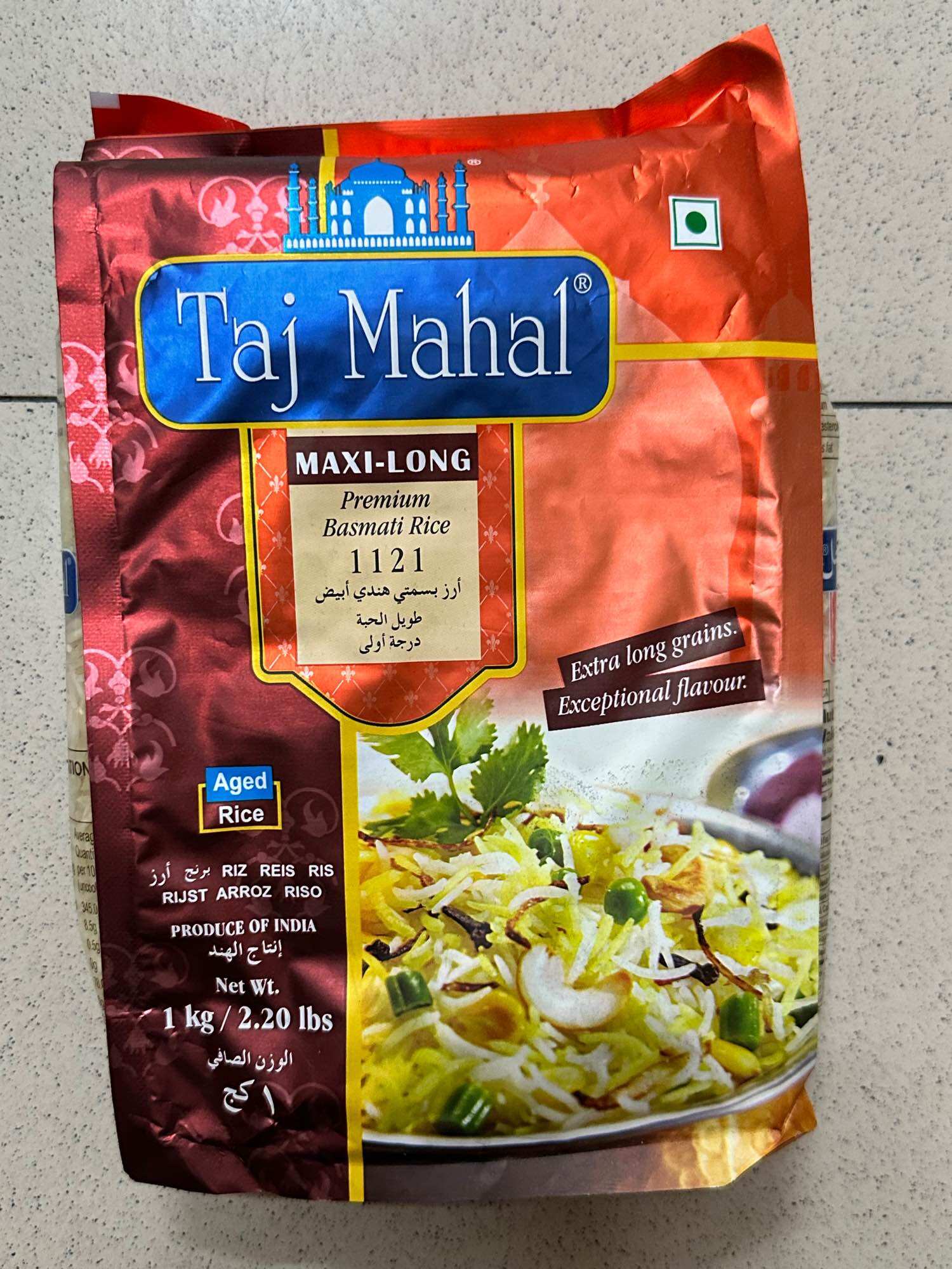 Enjoy Extra Long Grains and Exceptional Flavor with Taj Mahal Max ...