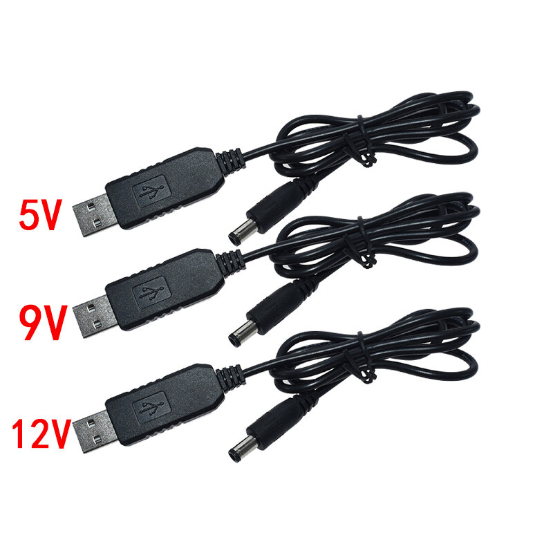สายชาร์จ USB DC 5V เป็น DC 9V 12V Step Up Module สายอะแดปเตอร์แปลง USB ...