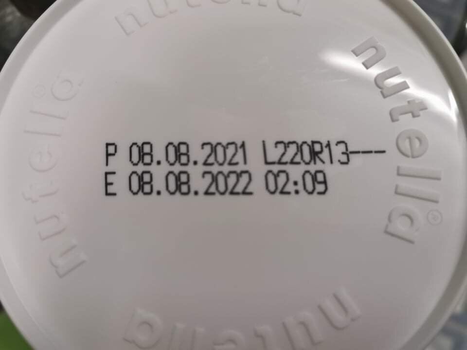 Nutella 900กรัม แยมนูเทลล่า เฮเซลนัทบดผสมโกโก้ EXP 8.8.2022 - ของกิน ...