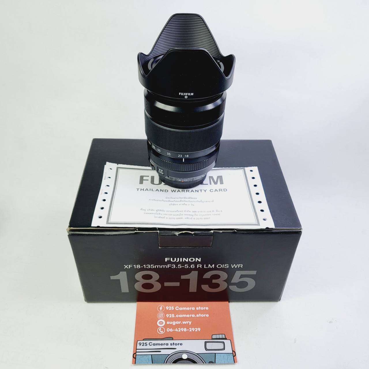 📷 เลนส์ Fujinon XF 18-135