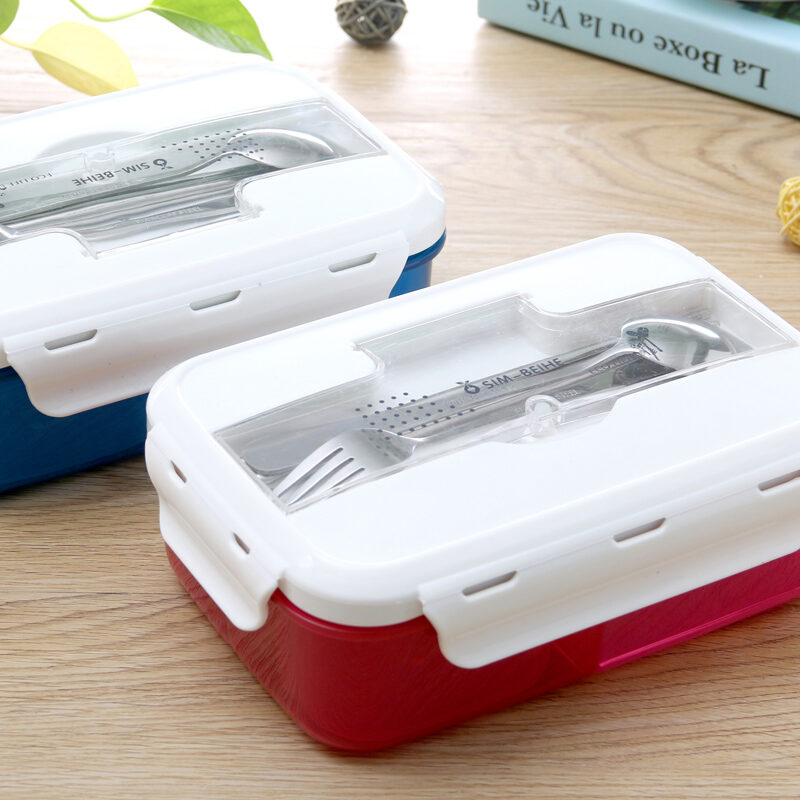 ไมโครเวฟกล่องอาหารกล่องอาหารความคิดสร้างสรรค์ Beihe ปิดแน่นแบ่งแยกเป็น ...