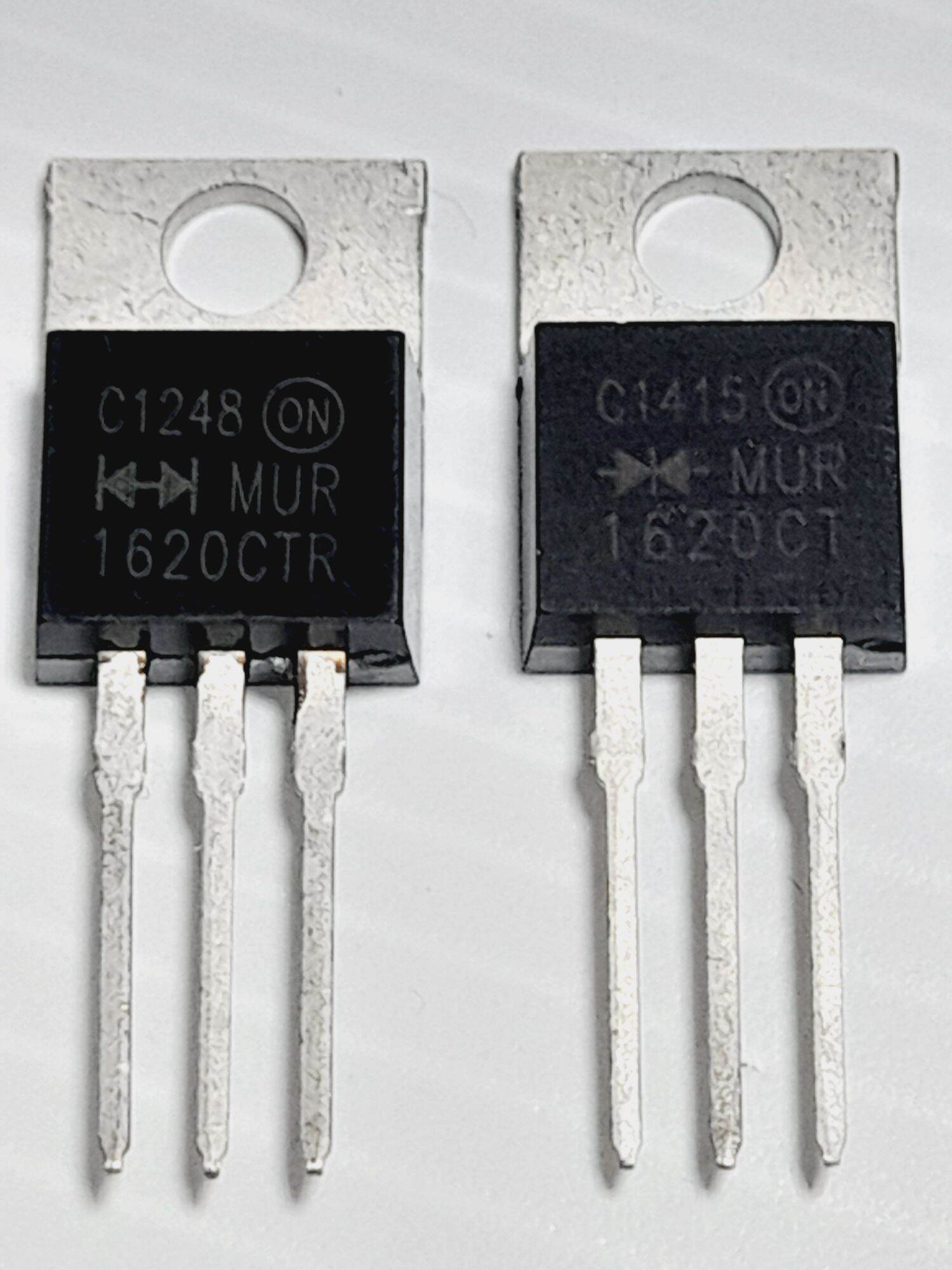 1 คู่ (2 Pcs ) MUR1620CT MUR1620CTR ULTRAFAST RECTIFIERS 8.0 AMPERES ...