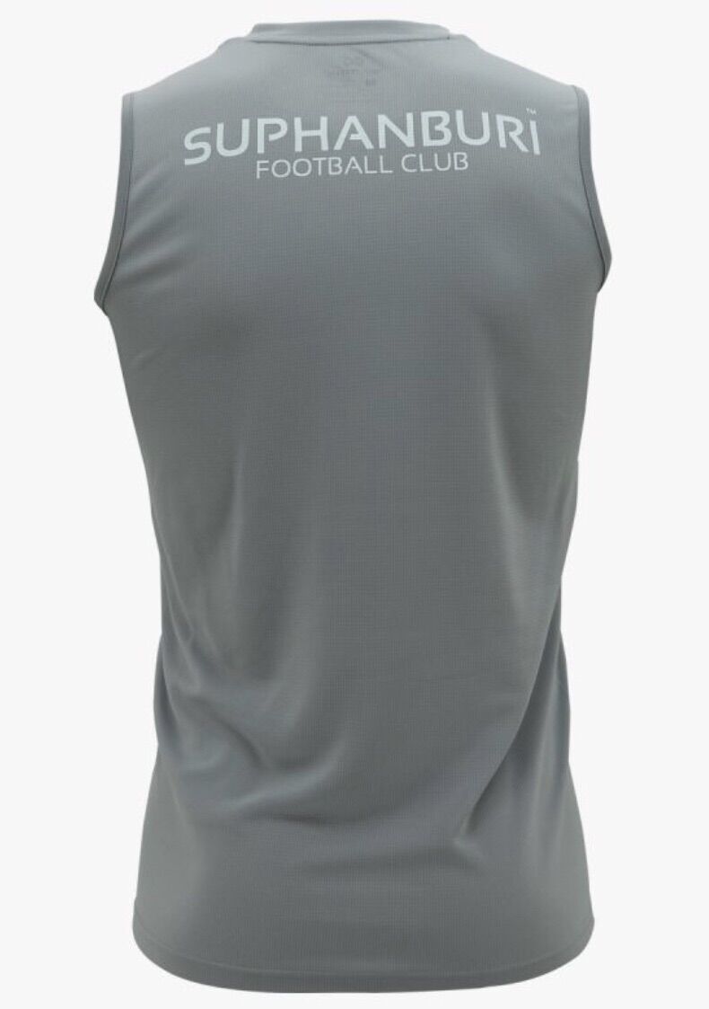 Warrix เสื้อซ้อมแขนกุดสโมสรสุพรรณบุรี เอฟซี มือ 1 ป้ายห้อย ของแท้ ...